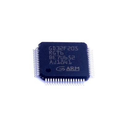China STM32F205RGT6 GD32F205 LQFP-64 32-Bit Microprocessor Chip Original Assembly Single IC à venda