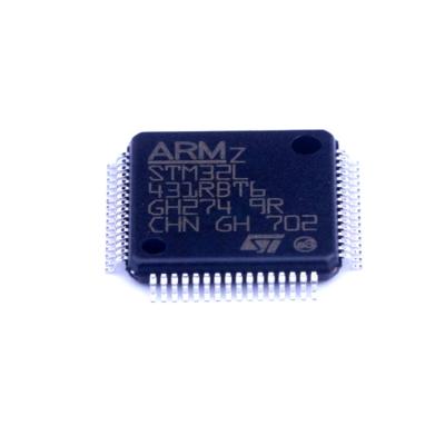 中国 Original 32 Bit Microcontroller MCU Authentic STM32L431RBT6 LQFP-64 ARM Cortex M4 販売のため