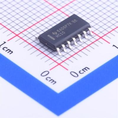 China Originais novos tripartido da microplaqueta de IC do positivo de 3 entrada de SN74HC10DR SOIC-14 e da lógica da não-porta SMD à venda