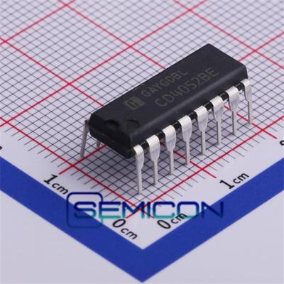 Cina Componenti elettronici IC IC MUX di CD4052BE/chip DOPPIO commutatore di DEMUX 4X1 16D IPAnalog in vendita