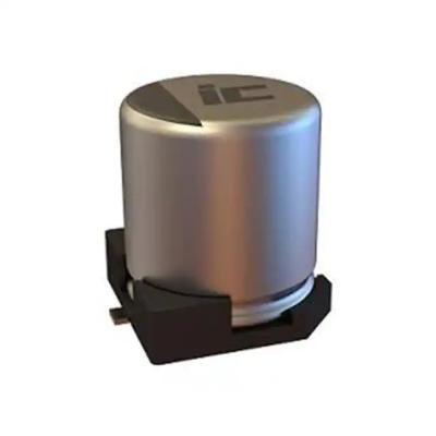 中国 0のµF 35V SMDのアルミニウム電気分解コンデンサーの放射状の缶120Hz 19.89ミリオームの106AXZ035M 販売のため