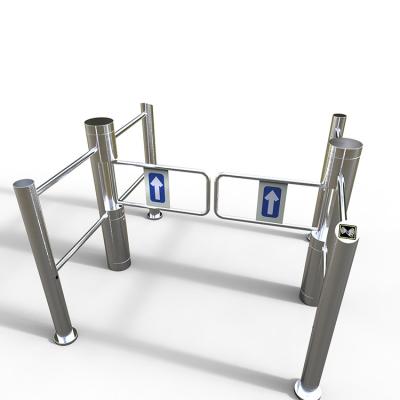 Cina Supermarket automatic Swing Turnstile Gate system's login smart arm swing door Safety ACCESS control tourniquet in vendita