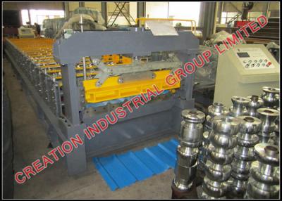 China El acero pre revestido de Aluzinc invirtió el rollo del panel del tejado de la costilla de la caja que formaba la máquina con la estructura fuerte en venta