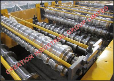 Китай Aluminium Double Decker Roof Roll Forming Machine for Long Span and Step Tile Roofing Sheet продается