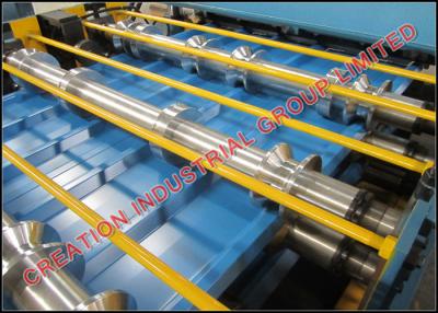 Китай Metro Copo Step Tile and Reguar Long Span Roofing Sheet Double Aluminum Corrugator Machine продается