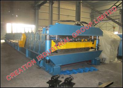 Китай IT6 IT5 IT4 Trapezoid Box Profile Steel & Aluminium Roofing Panel Manufacturing Machine, Double Layer Rollformer продается