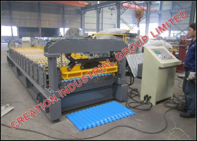 Китай Corrugated Cameroon Aluminium Zinc Roofing Sheet Making Machine for 50 Pieces per Bundle продается