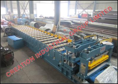 Cina Rotolo pre dipinto del pannello del tetto del ferro che forma le mattonelle tetto/della macchina che fanno macchina in vendita