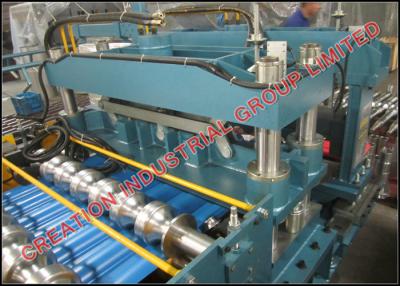 Cina Colori il rotolo dipinto della macchina delle mattonelle di tetto di Chromadek che forma la linea con velocità di lavoro dei 6 tester/min in vendita