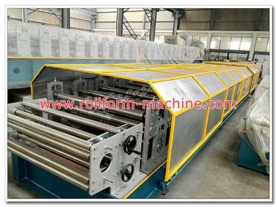 Китай Double Layer Steel & Aluminum Roofing Sheets Roll Forming Machine with Metal Safty Cover продается