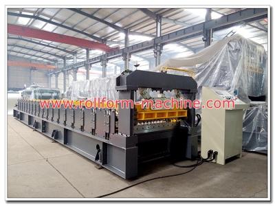 China Metal Colour Coated Roofing Sheet Making Machine for Rolling Max. 0.8mm Thickness Steel or Aluminum Sheets in Coils Te koop
