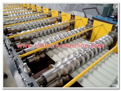 China Galvanized Wave Profile Roof Sheet Corrugation Forming Machinery for G550 Full Hard Steel Te koop
