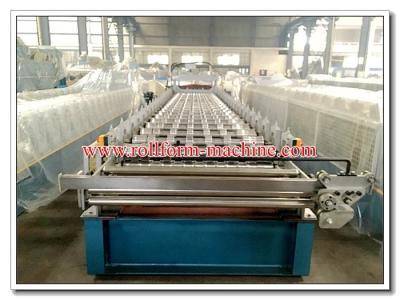 Cina Aluminium Metro Copo Roofing Step Tile Sheet Corrugating Machine, Roll Forming Equipment in vendita
