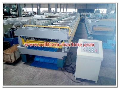 China Double Layer Metal Roll Forming Machine for Manufacturing Steel & Aluminium Roof Panels Te koop
