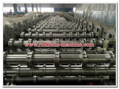 Китай Double Deck Corrugated Metal Roof & Wall Cladding Panel Roll Forming Machine, Rollforming Line продается