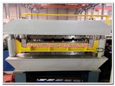 Китай Double Deck Metal Roof & Wall Panels Roll Forming Line with Automatic Electric PLC Control System продается