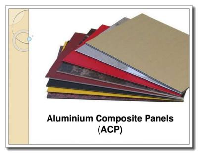 中国 Aluminum Laminating Composite Cladding, Shopping Mall Wall Decoration, PVDF ACP 販売のため