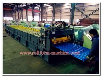 Cina Aluminium Corrugating Machinery for Manufacturing Metcoppo Steptiles Roofing Panel with Double Lapping in vendita