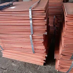 China 99.99% High-Purity Factory Shipments Cathode Copper Suitable Price for sale