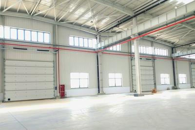 China Ventana de visualización de PVC puerta de seguridad de acero galvanizado, puerta de seguridad automática exterior en venta