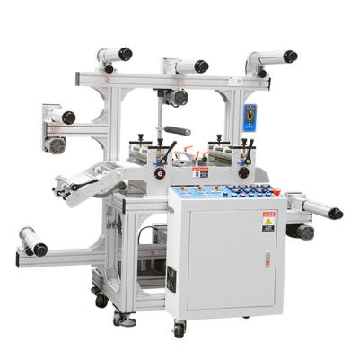China Máquina automática de la laminación de la película de la etiqueta de la lavadora de dos estaciones para el producto eléctrico en venta