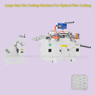 Cina Automatic Feeding Film Paper Roll Die Cutting Machine With Punching / Conveyor Belt in vendita
