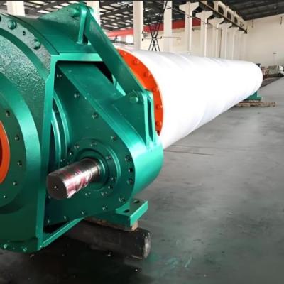 China Dia 400mm-1200mm Vacuum Suction Pick Up Roll Kraft Liner Paper Making Roller for sale