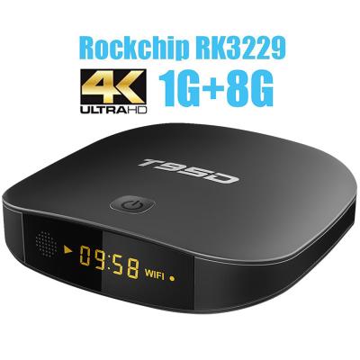 Cina Mini PC di T95D Android, mini supporto 4K 2.4G WiFi del centro del quadrato di Android del PC di 1GB 8GB in vendita