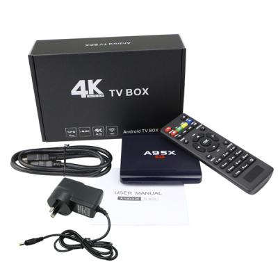 Cina scatola di Android TV del centro del quadrato di 2.4Ghz Wifi 4k, scatola Kodi di A95X R1 Android Media Player in vendita
