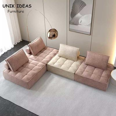 China Moderne Schnittdaybed-Ecken-modularer Couch-Würfel Sofa For Living Room zu verkaufen
