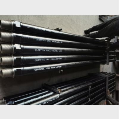 Cina 1.5/3/4.5/6 Meters Water Well Drill Rod With 114mm Diameter 3 1/2 If Thread in vendita