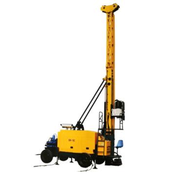 중국 GLDX-5C Geotechnical Sampling Mineral Exploration Drilling Rigs Hydraulic Trailer 판매용