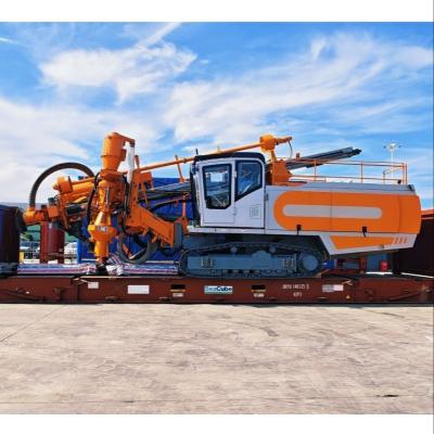 China Máquinas de perforación con torque máximo de 600 N.m, velocidad de rotación de 0 a 80 rpm, capacidad FAD de 21 m3/min para perforación versátil. en venta