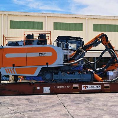 China Surface Crawler Mounted Blasthole Drill Rig Machines for Precious Metal Mining and Blasting for sale