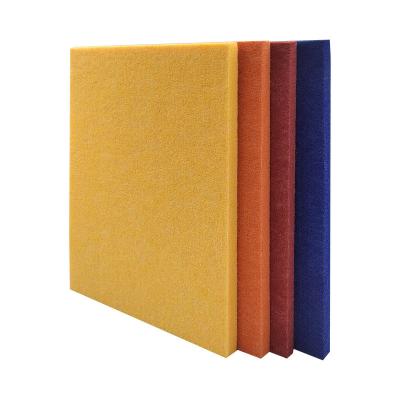 Modern Hotel Design 12mm 24mm Polyester Fiber Sound Proof Panels for Sound
