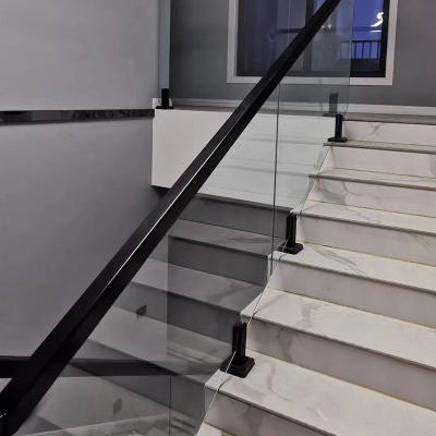 Modern Design Style Glass Railing for Indoor Safety in Apartment Stairs Handrail