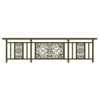 Quality Wall Mounted Modern Aluminum Stair Railing for Decks Outdoor Balcony Balusters Railing for sale