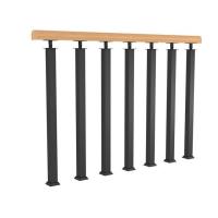 Quality Simple Design Iron Stairs Railing Models for Wall Mounting in Apartments for sale