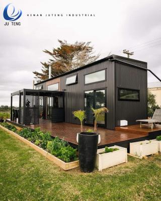 Outdoor Portable Ready To Live Shed Prefabricated Container Log Prefab Homes 4