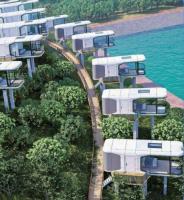 Villa House Capsule Office and Dormitory Postmodern Design Style 40ft Container