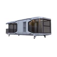 Quality Modular Space Capsule House For Hotel And Villa Luxury Prefab Design Style Postmodern for sale
