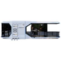 Quality Made Commercial Space Capsule Prefab House with Postmodern Design Style for sale