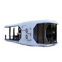 Quality Postmodern Design Style Solar Movable Prefab Cabin for Luxury Camping Experience for sale