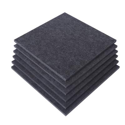 Cina Wall Decoration Black Acoustic Panels Sound Absorbing 600x600mm in vendita