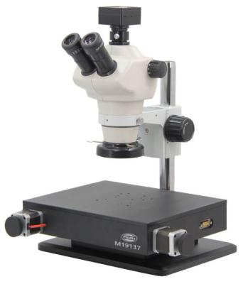 Cina Microscopio di misurazione motorizzato DI X-Y stereo capo binoculare del corpo 3D Full Auto dello zoom in vendita