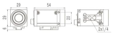 China USB3.0 Digital Camera Microscope Accessories With Maximum Resolution 4608 X 3288 for sale