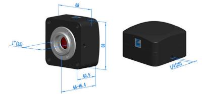 China 101.2 FPS Cmos USB Microscope Camera 640x480 Hardware Resolutions Range 3M Pixel for sale