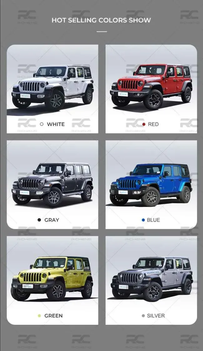 2023 Hot Sale China Gas Car Jeep Wrangler For Whole Sale