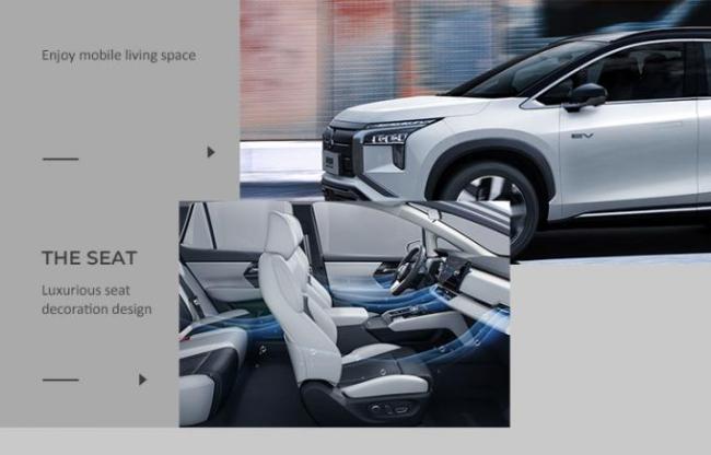 Blue/White Fast 0.53h MITSUBISHI AIRTREK Electric Midsize SUV 175km/H 3