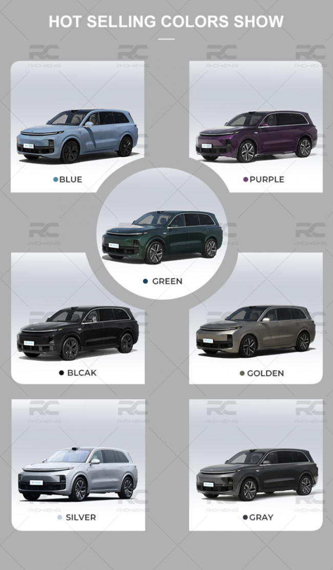 Hot Selling High Level Hybrid Car Lixiang L9 Hybrid Petrol Suv From China Li Auto Leading Ideal Vehicle Wholesaler